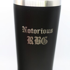 RBG Insulated Mug | Notorious RBG | Dissent Collar Coffee Mug ...