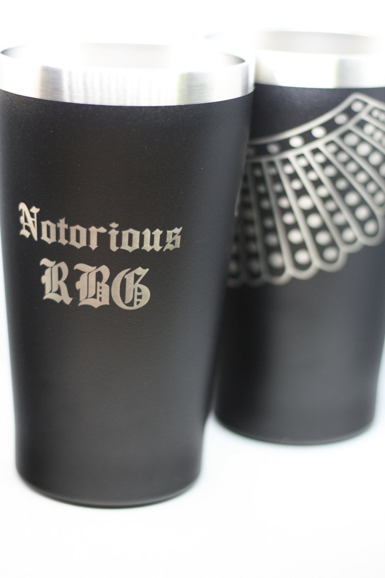 RBG Insulated Mug Notorious RBG Dissent Collar Coffee Mug - Etsy