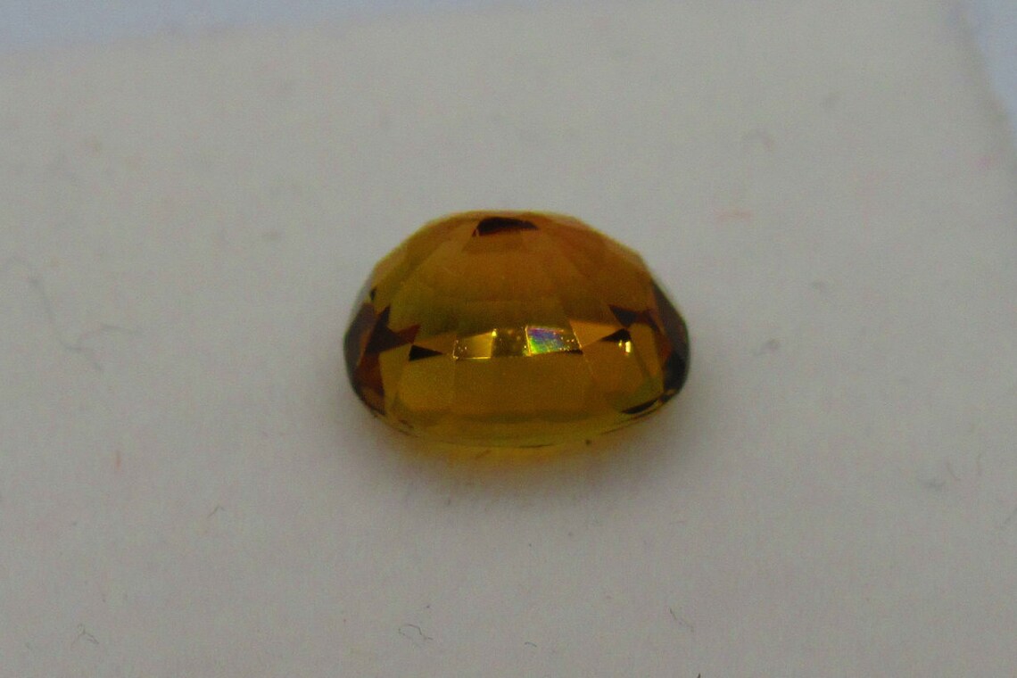 Golden Cuprian Elbaite Tourmaline From Mozambique. Copper Bearing ...