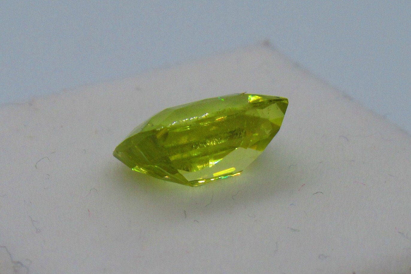 Golden Yellow Hyacinth Zircon, Tanzania. 4.38 Ct. Cushion Cut. Loose ...