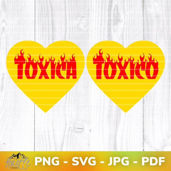 Toxico Svg - Etsy