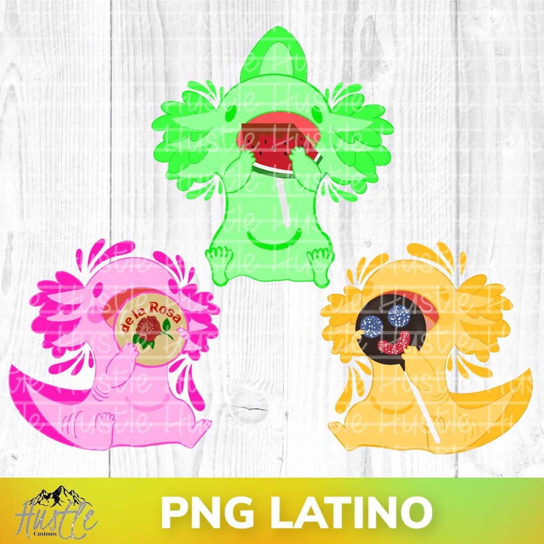 Mexican Candy Axolotl, Axolotl, Mazapan, Sandia Paleta, Paleta Payaso ...