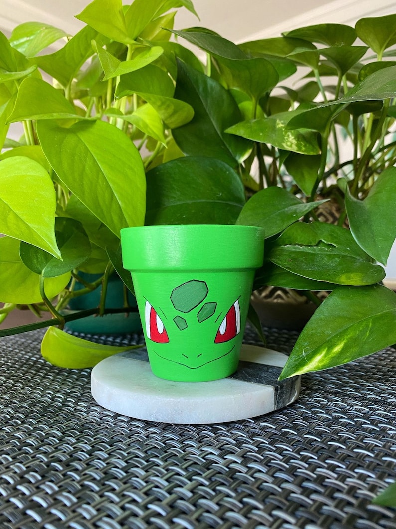 Starter Pokémon Planter Pots - Etsy