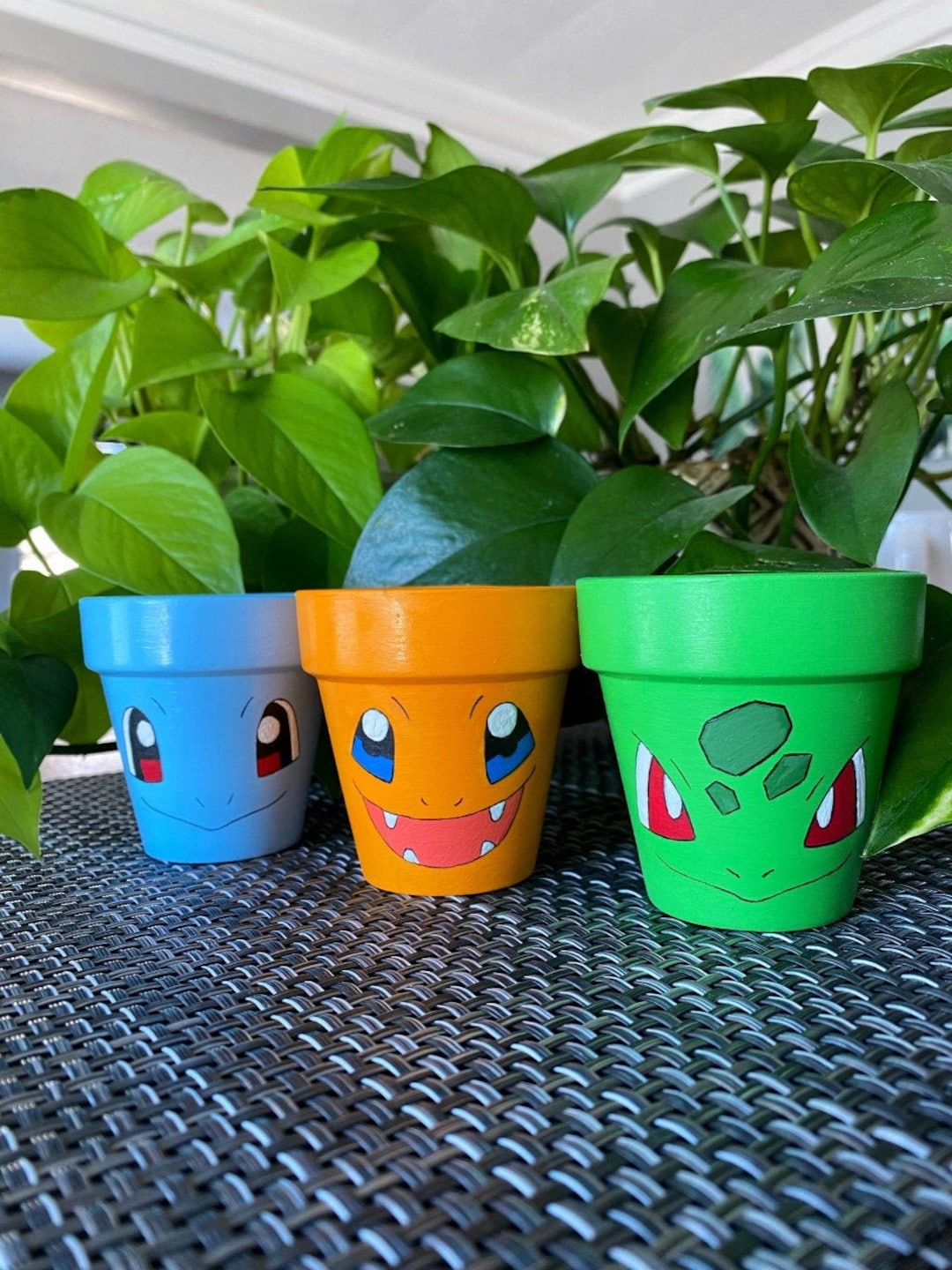 Starter Pokémon Planter Pots - Etsy