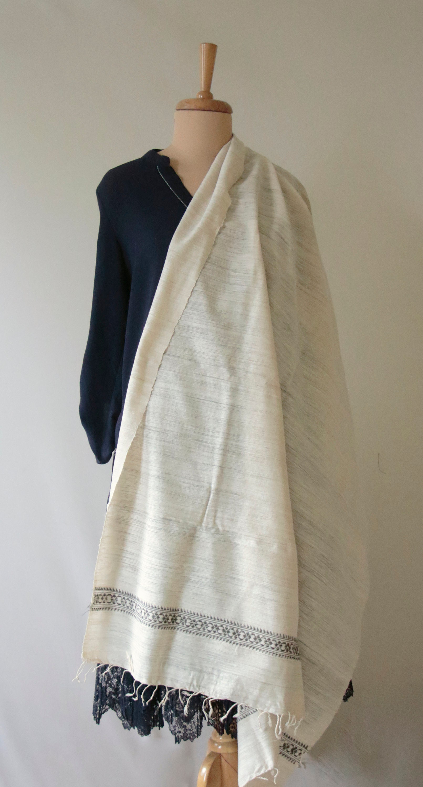 Handloom Hand Spun Eri Silk Shawl From Assam , India - Etsy