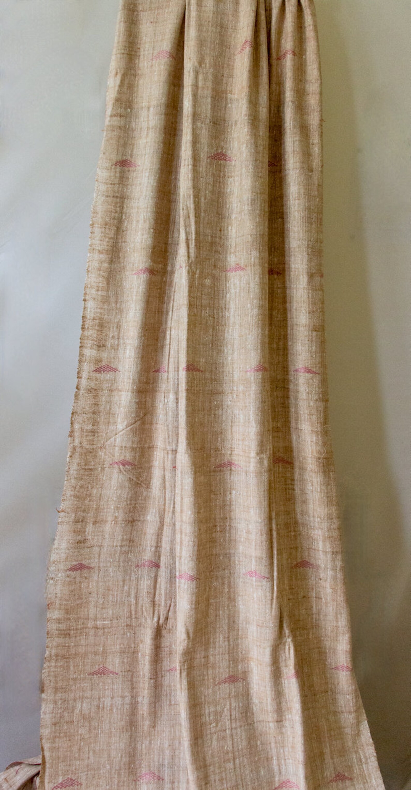 Natural Dyed Handspun / Handwoven Eri Silk Fabric by Yard From Assam ...