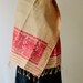 Handloom Traditional Muga Silk Shawl / Gamucha From Assam , India - Etsy