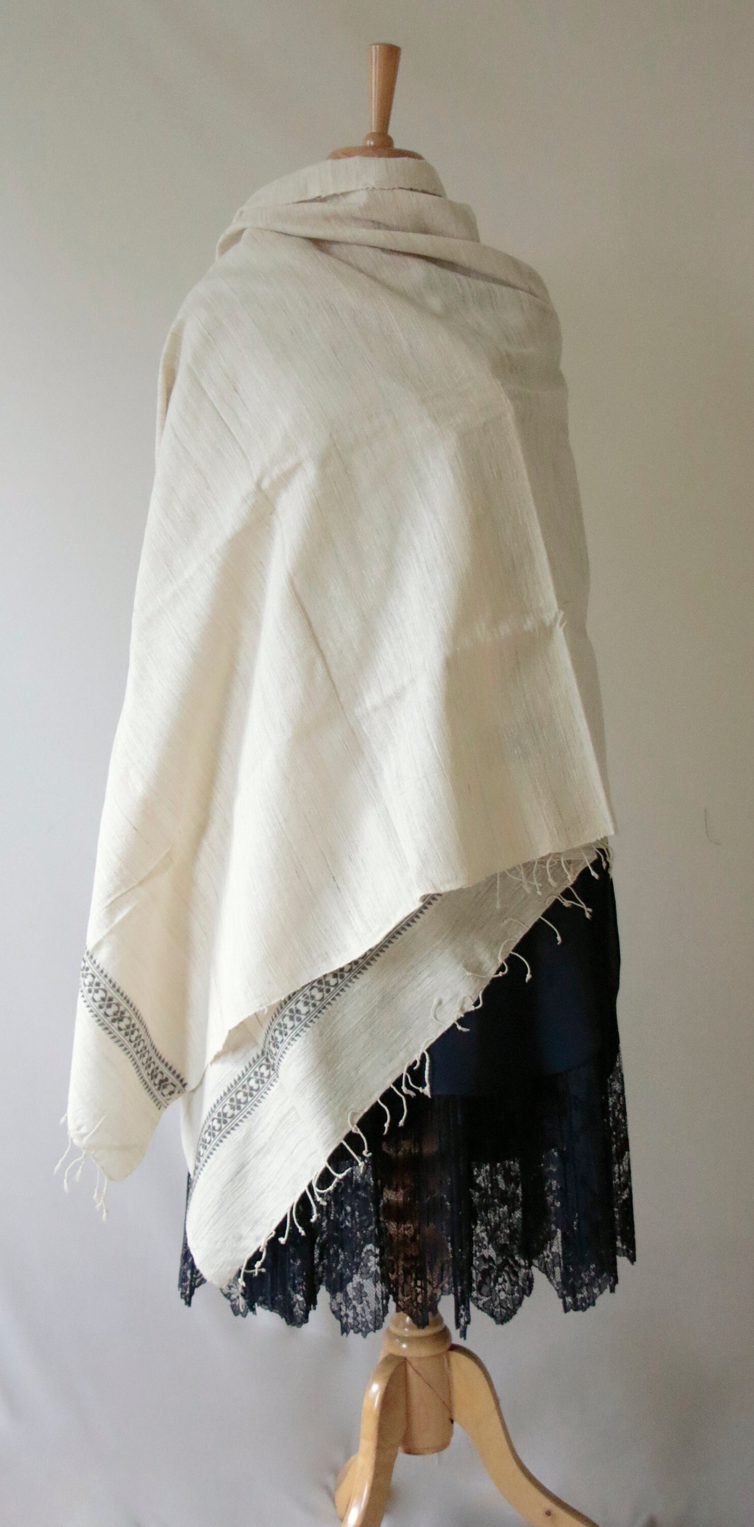 Handloom Hand Spun Eri Silk Shawl From Assam , India - Etsy