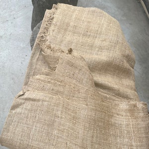 Handwoven Muga Ghicha Silk Yardage / Fabric Width 36" From Assam ...