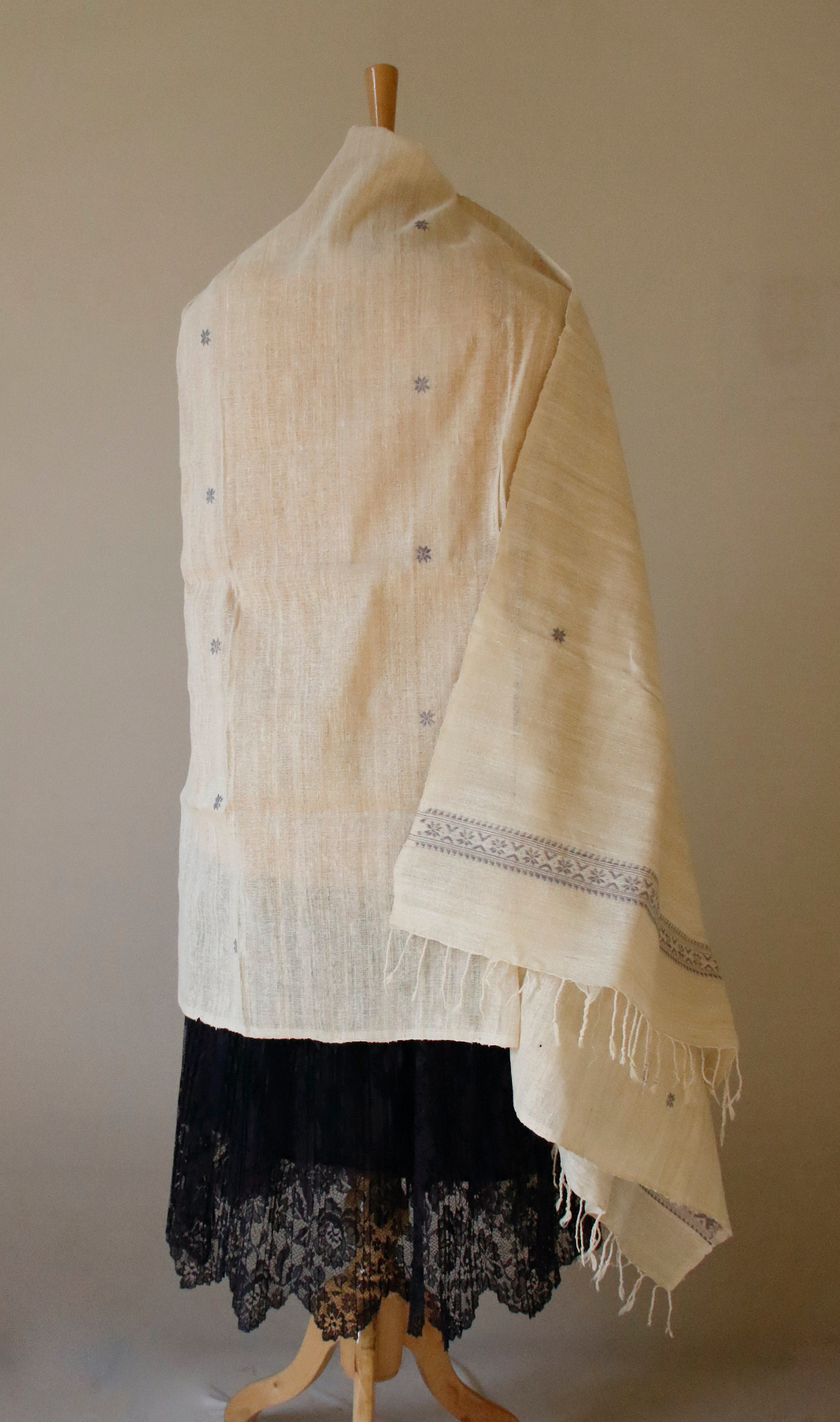 Handloom Hand Spun Eri Silk Shawl From Assam India - Etsy