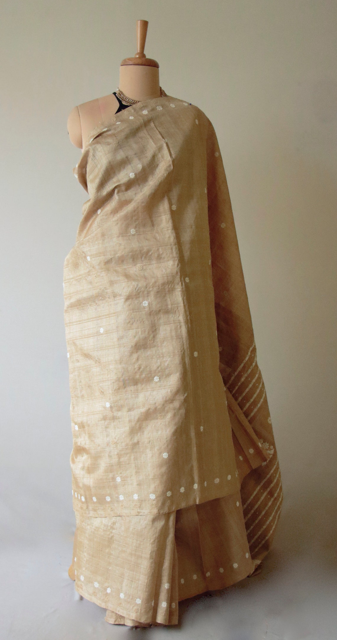 Handloom Authentic Muga Silk Sari From Assam , India - Etsy