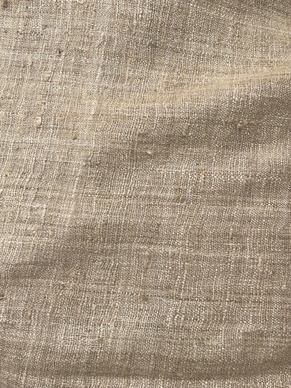 Handwoven Muga Ghicha Silk Yardage / Fabric Width 36" From Assam ...