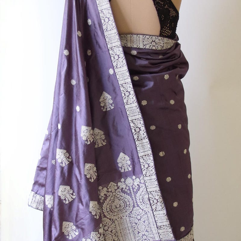 Mekhla Chador Silk - Etsy
