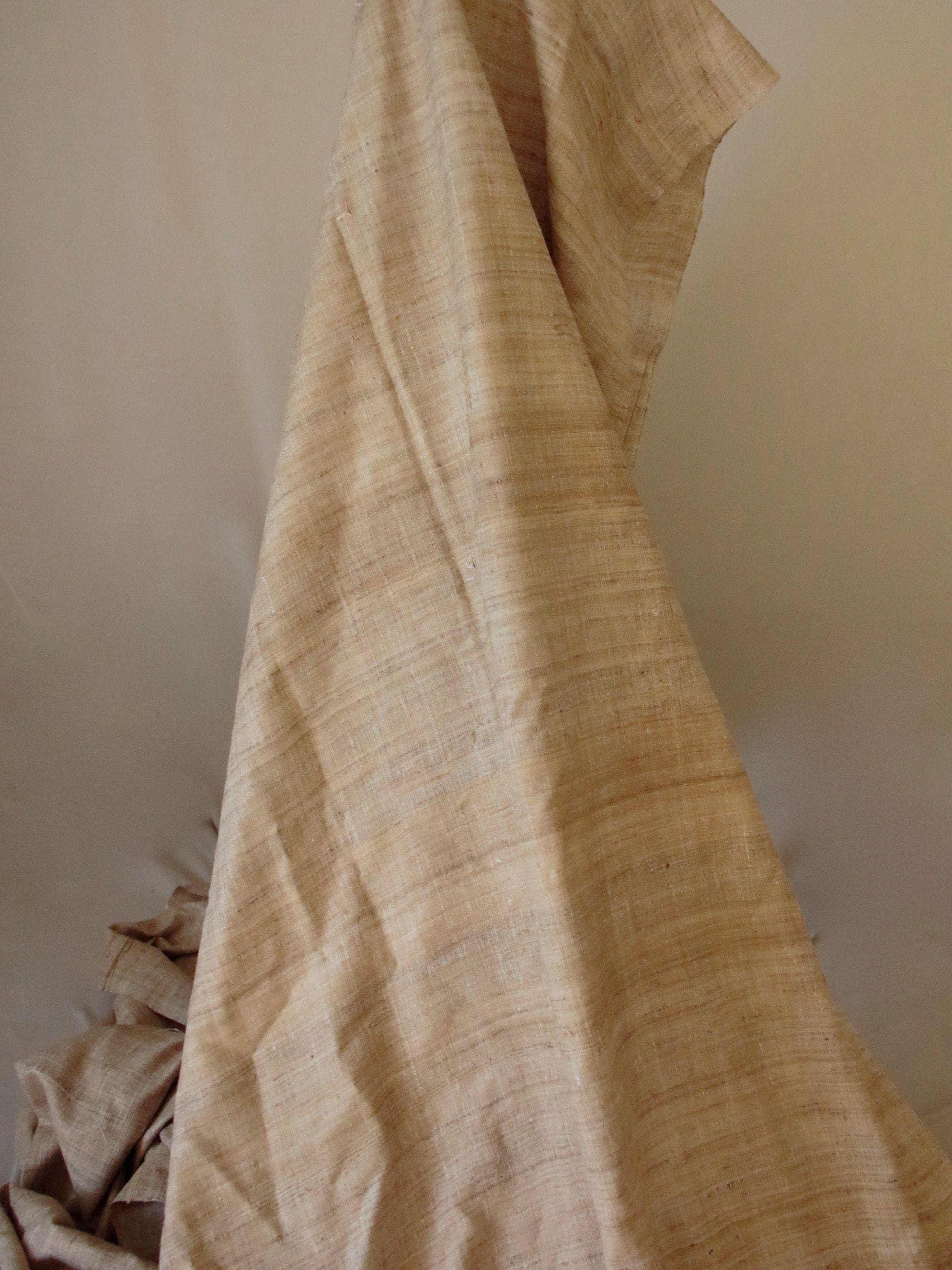 Handwoven Eri Silk by Muga Ghicha Fabric From Assam , India - Etsy