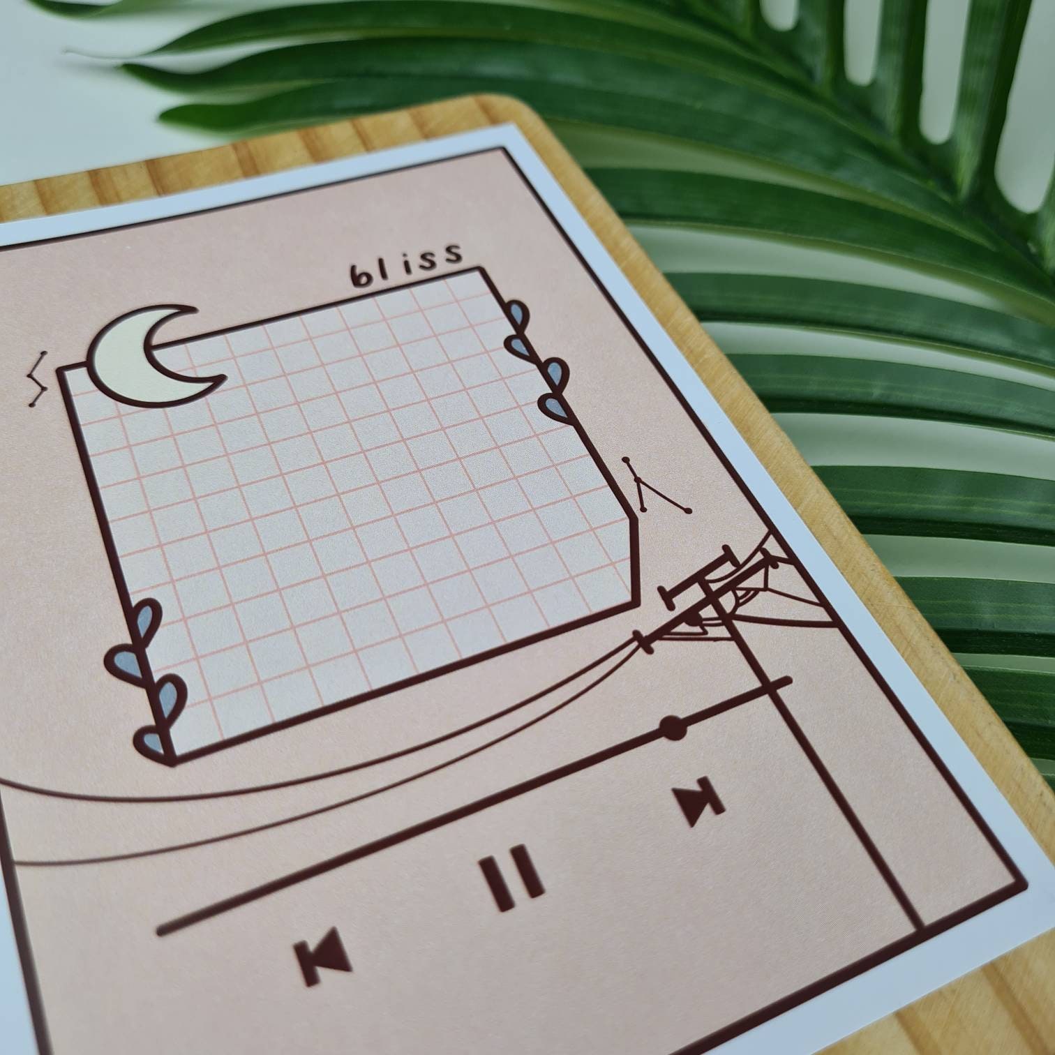 BLISS aesthetic Memo pad // aesthetic style | Etsy