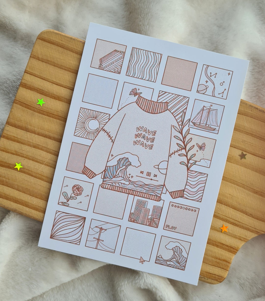 Sweater Weather Art Print - Etsy