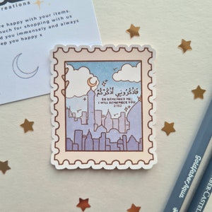 Islamic Stamp Stickers / Islamic Cute Sticker , 100% Waterproof ...