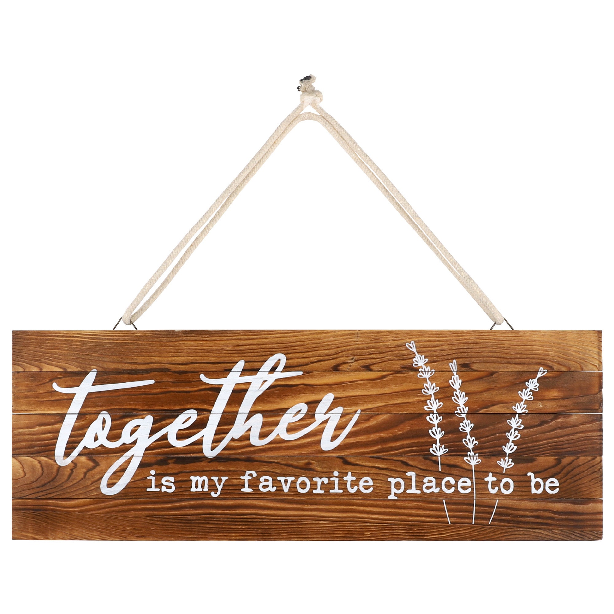 Rustic Wood Home Sign Together. Real Pallet Wood Sign for | Etsy