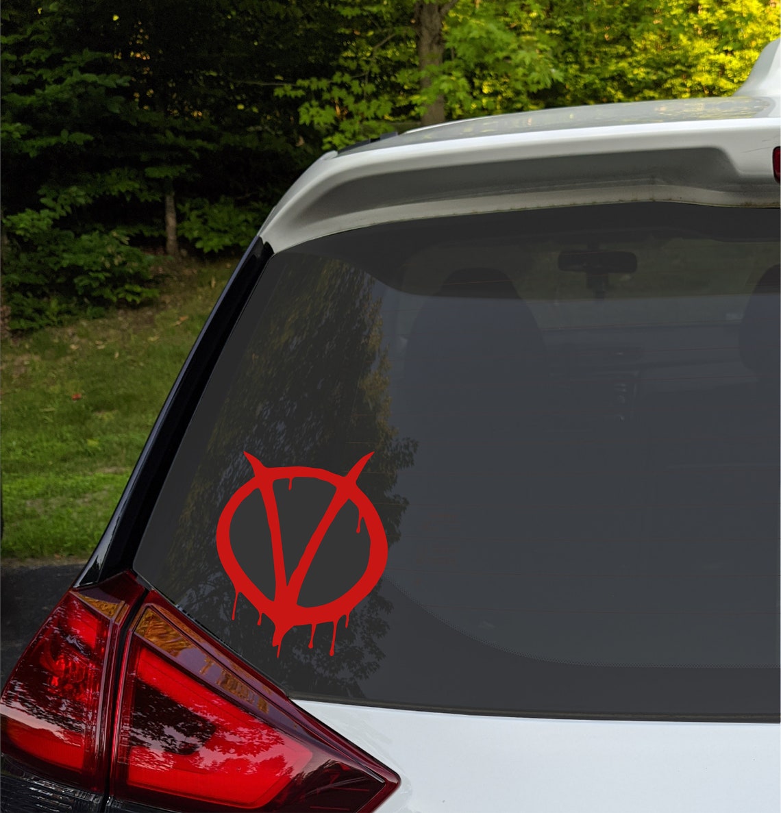 V for Vendetta Vinyl Sticker Decal for Laptops, Phones, Cars, & More - Etsy