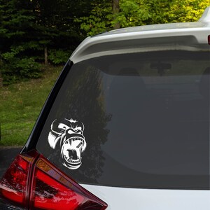 King Kong Gorilla Vinyl Sticker Decal for Laptops, Phones, Cars, & More ...