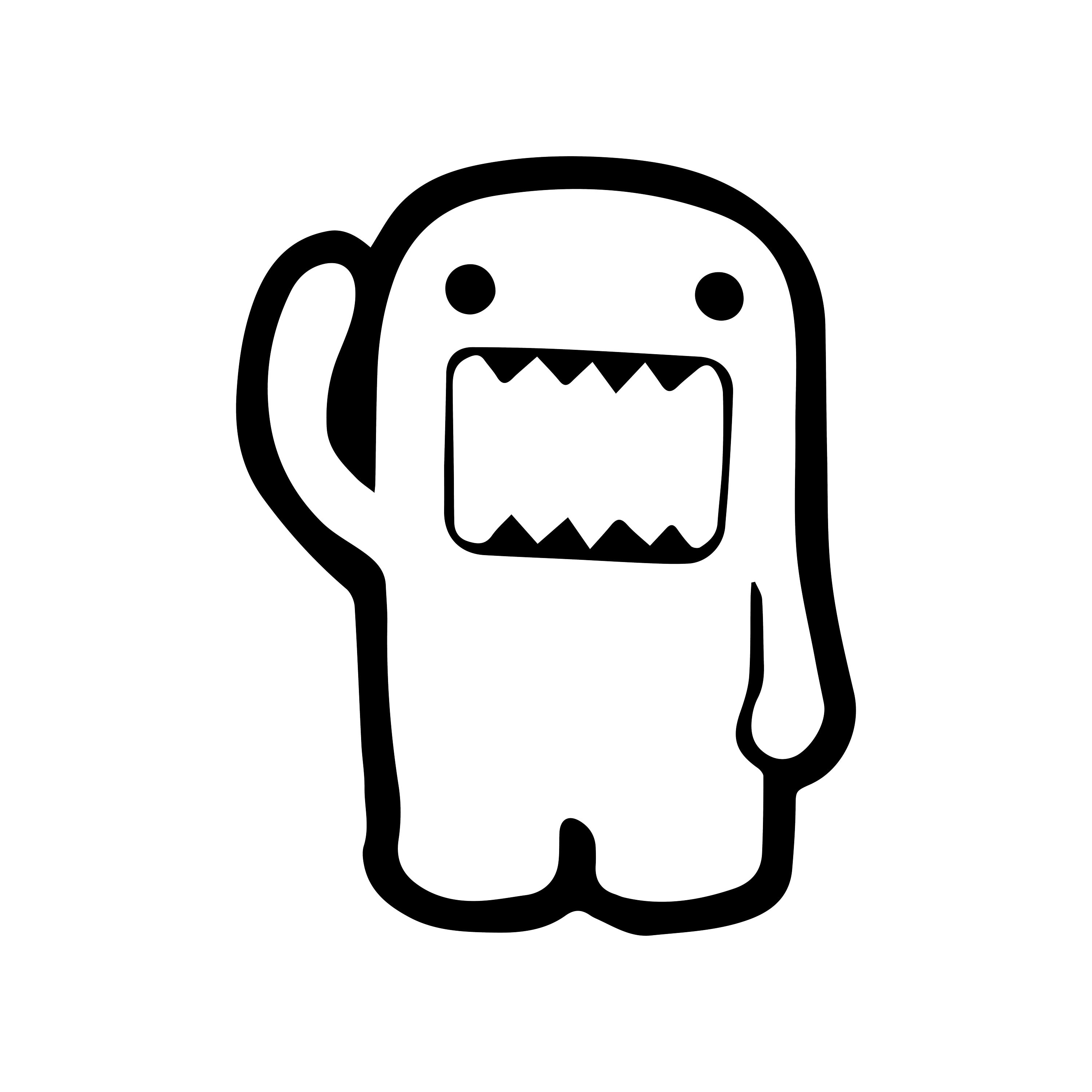 Domo Kun Clip Art: Vector Graphic Files (digital Download) - Etsy