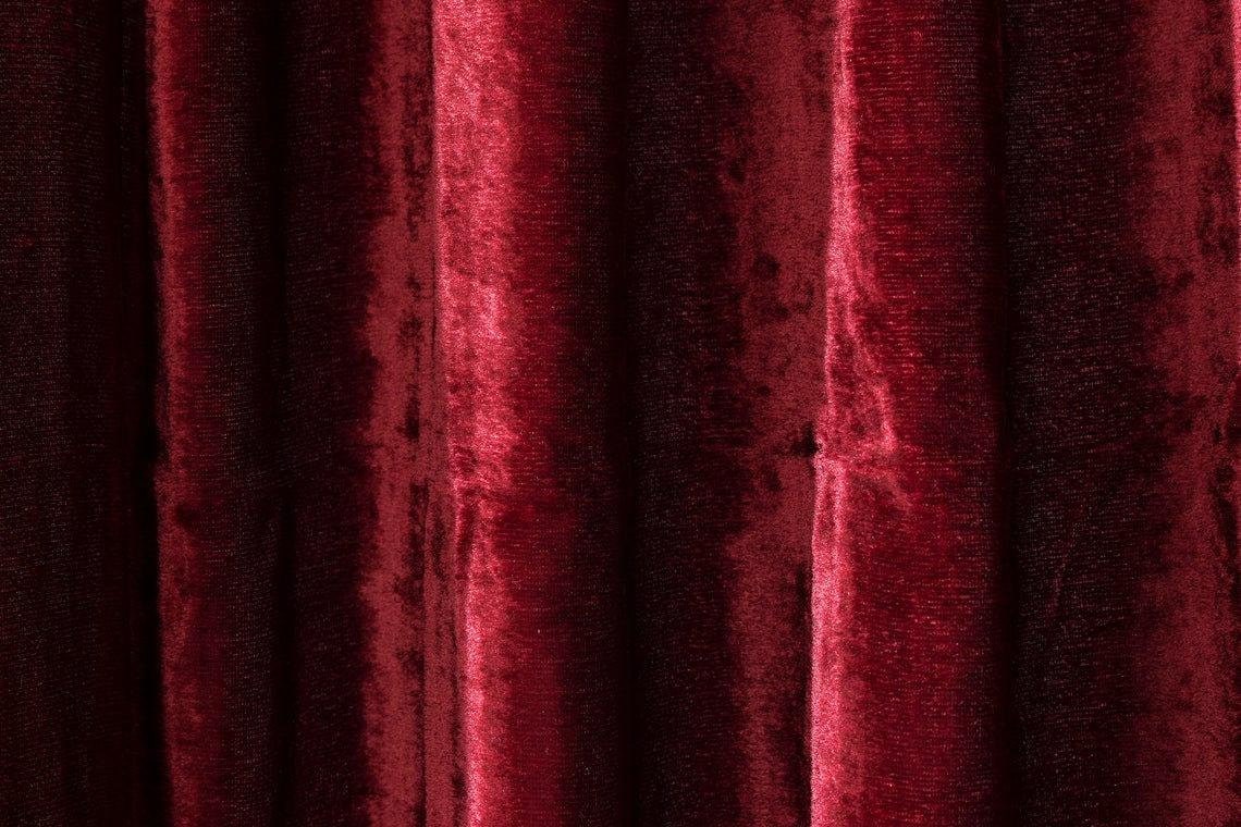 Luxus samt Vorhang Burgund rot samt Vorhang Boho Fenster - Etsy.de