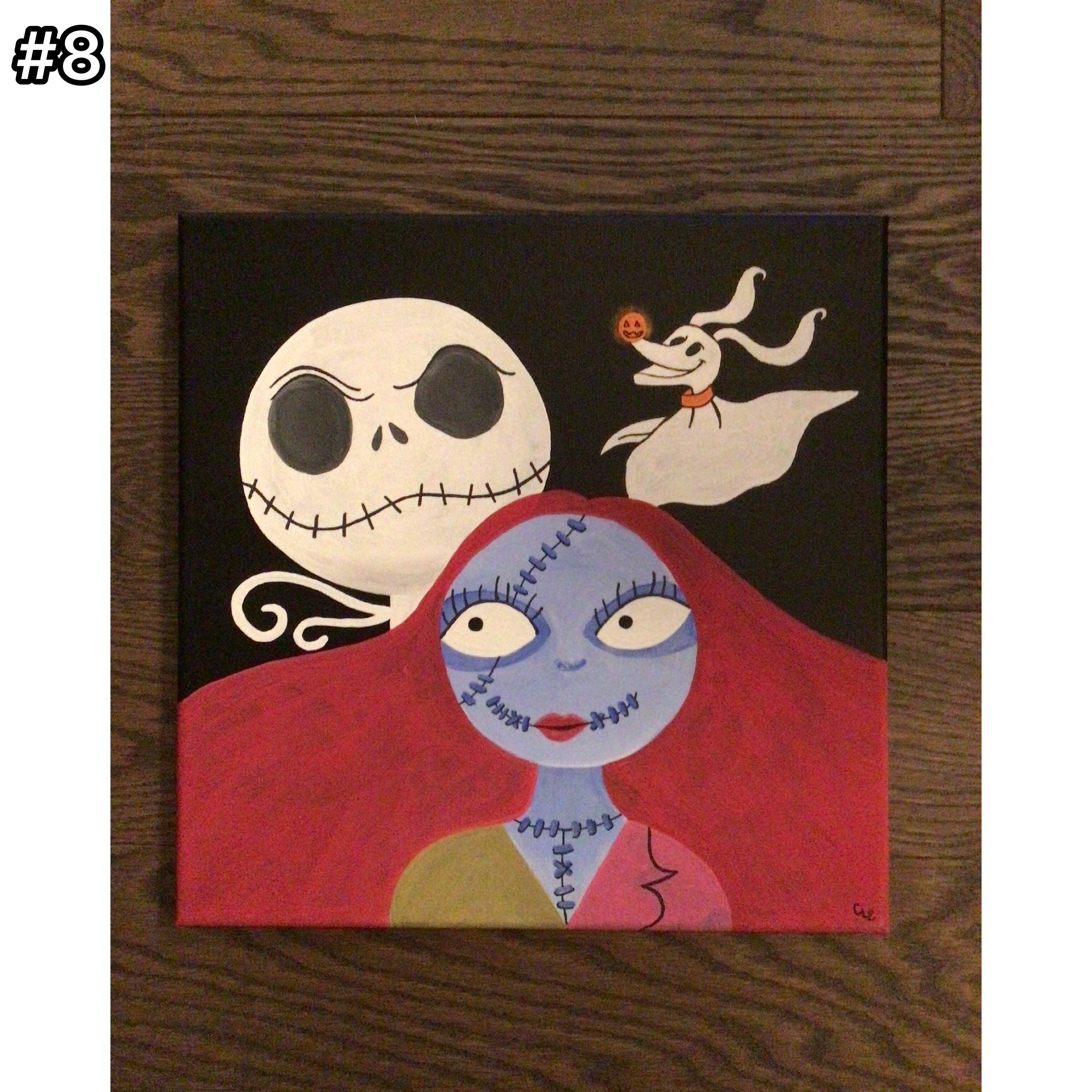 Disney Character Canvas Painting - Etsy