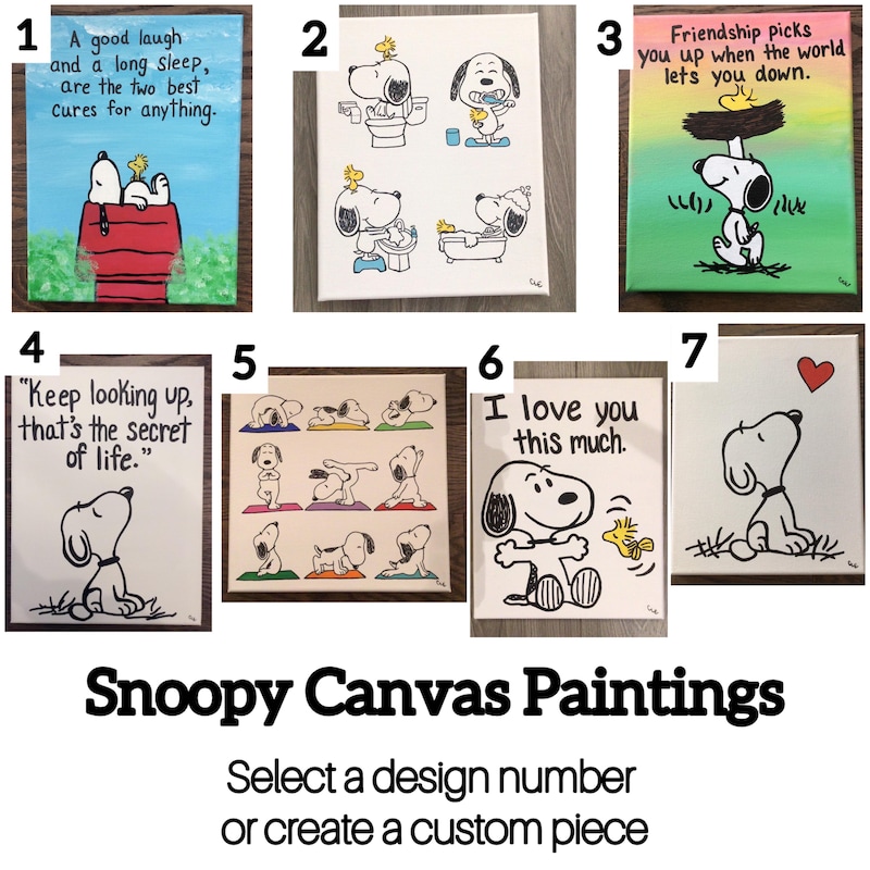 Snoopy Yoga - Etsy