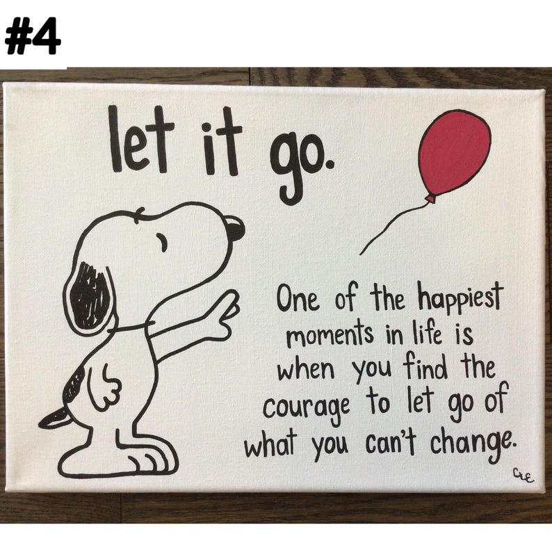 Snoopy Teacher Canvas Painting - Etsy