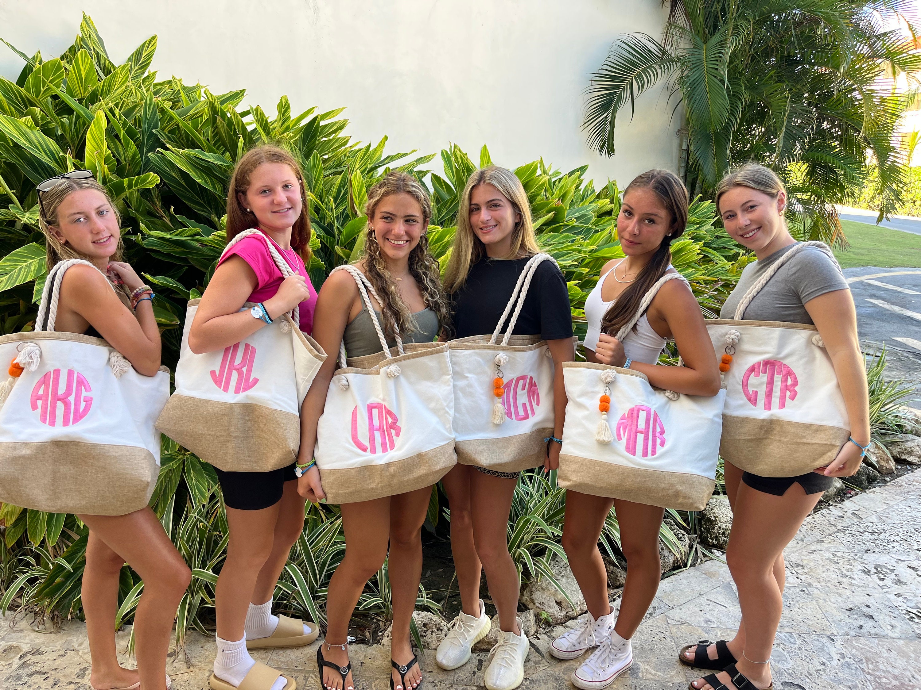 Monogrammed Beach Bags - Etsy