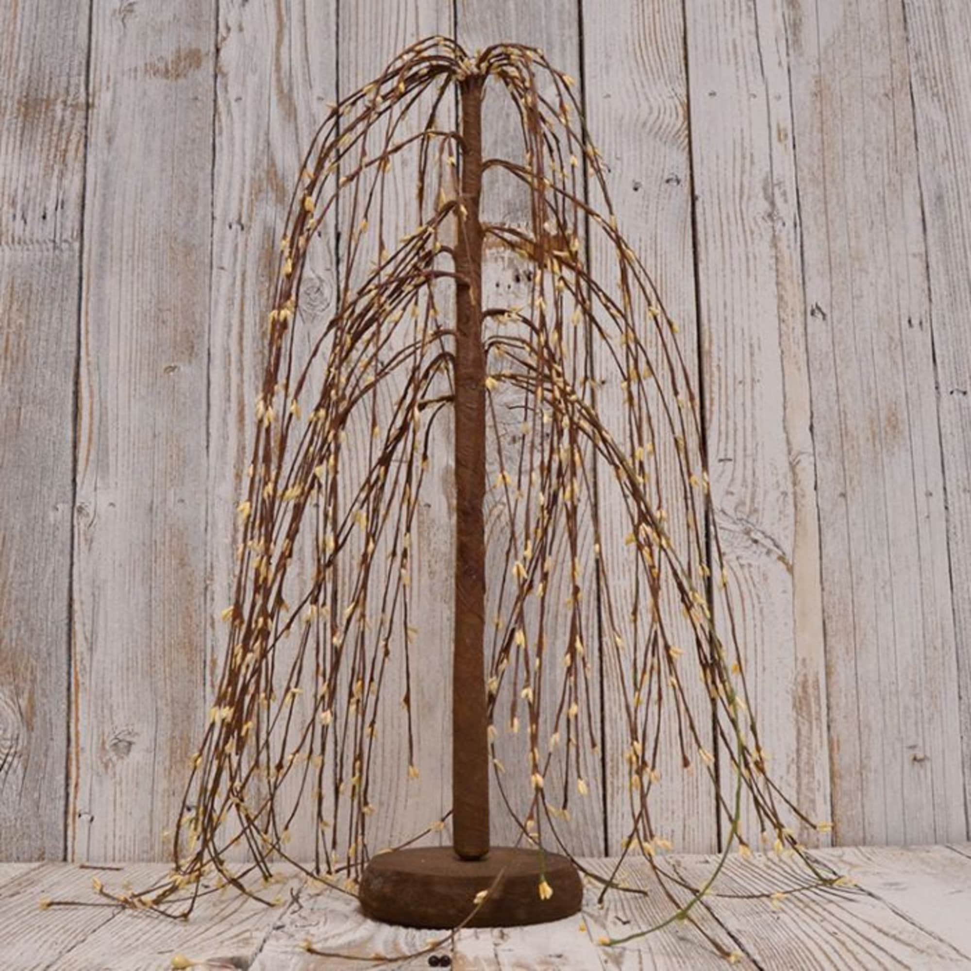 Pip Berry Tree Cream Willow Tree 18 Primitive Home Decor Country Decor ...