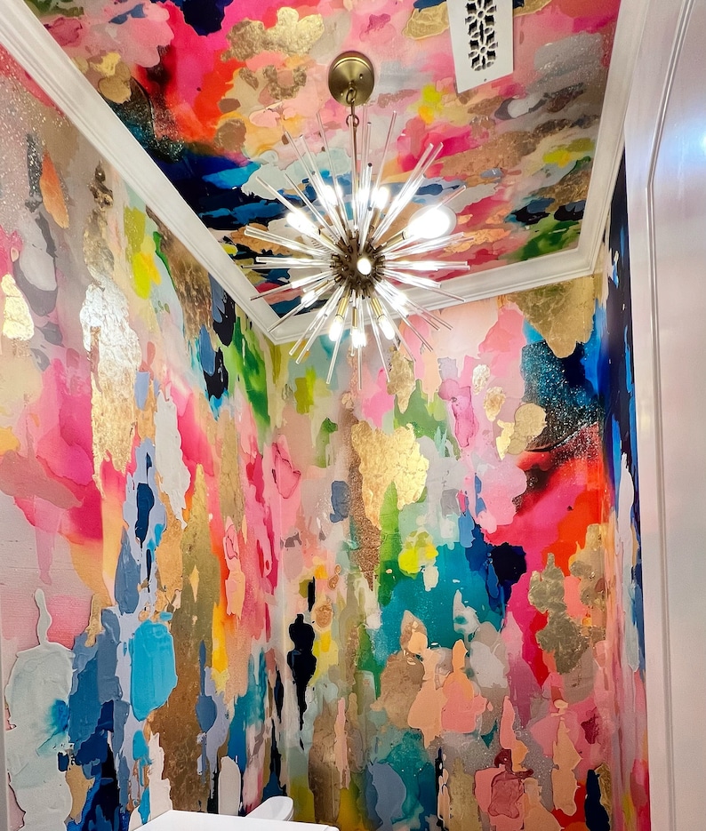 Sprinkles Wall Mural, Removable Wallpaper, Peel and Stick Wallpaper ...