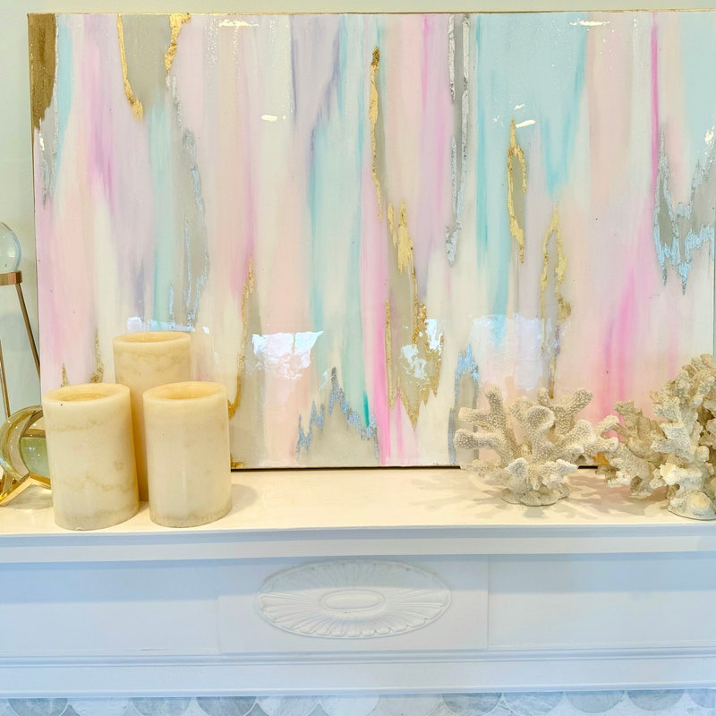 Pastel Abstract Art - Etsy