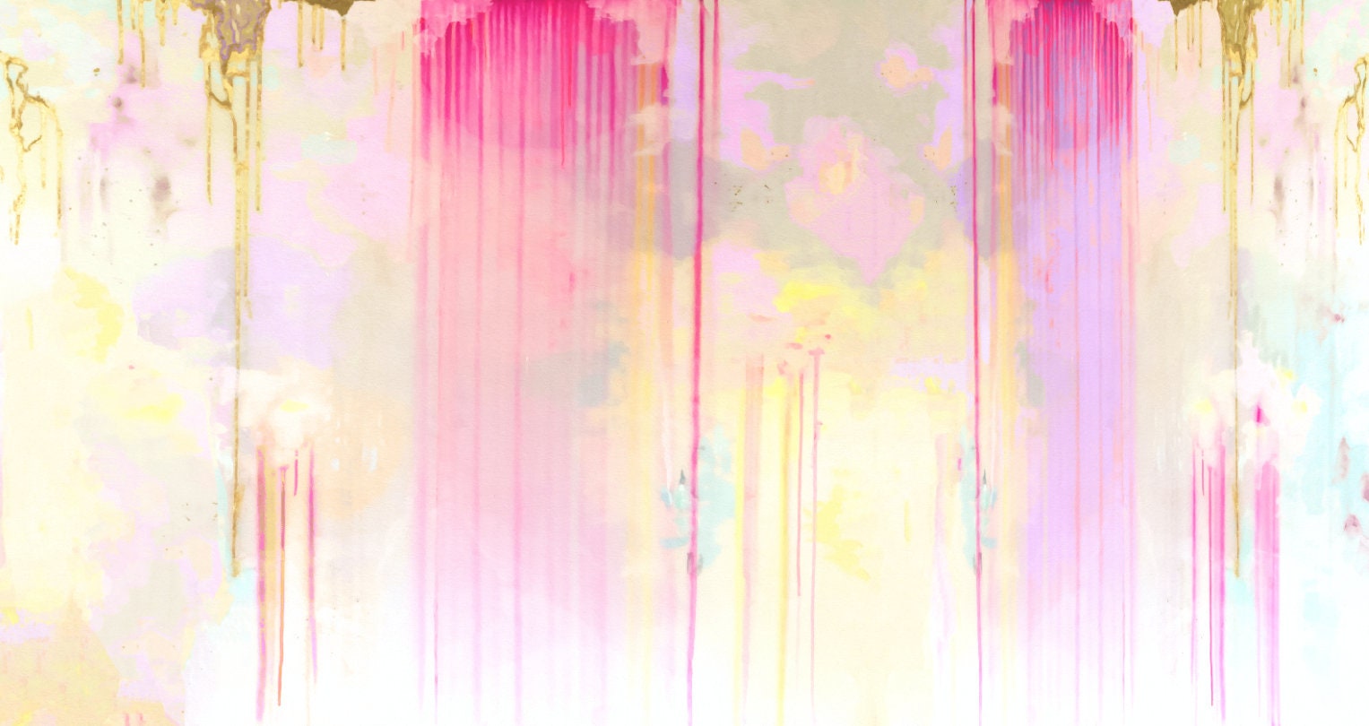 Dreamscape Wall Mural 8' Tall X 14' Wide Pink - Etsy