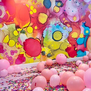 Confetti Wall Mural Removable Wallpaper Peel and Stick - Etsy