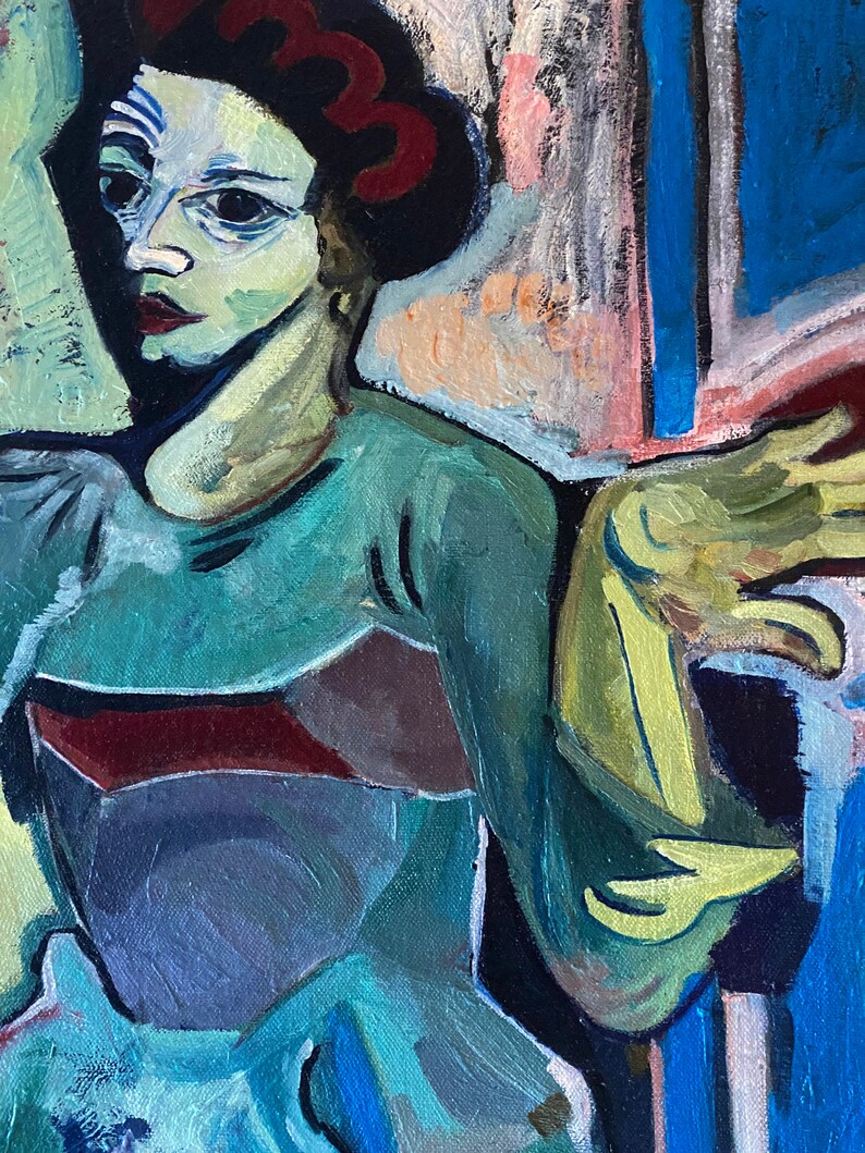 She, Original Art Work, Oil Painting on Canvas - Etsy