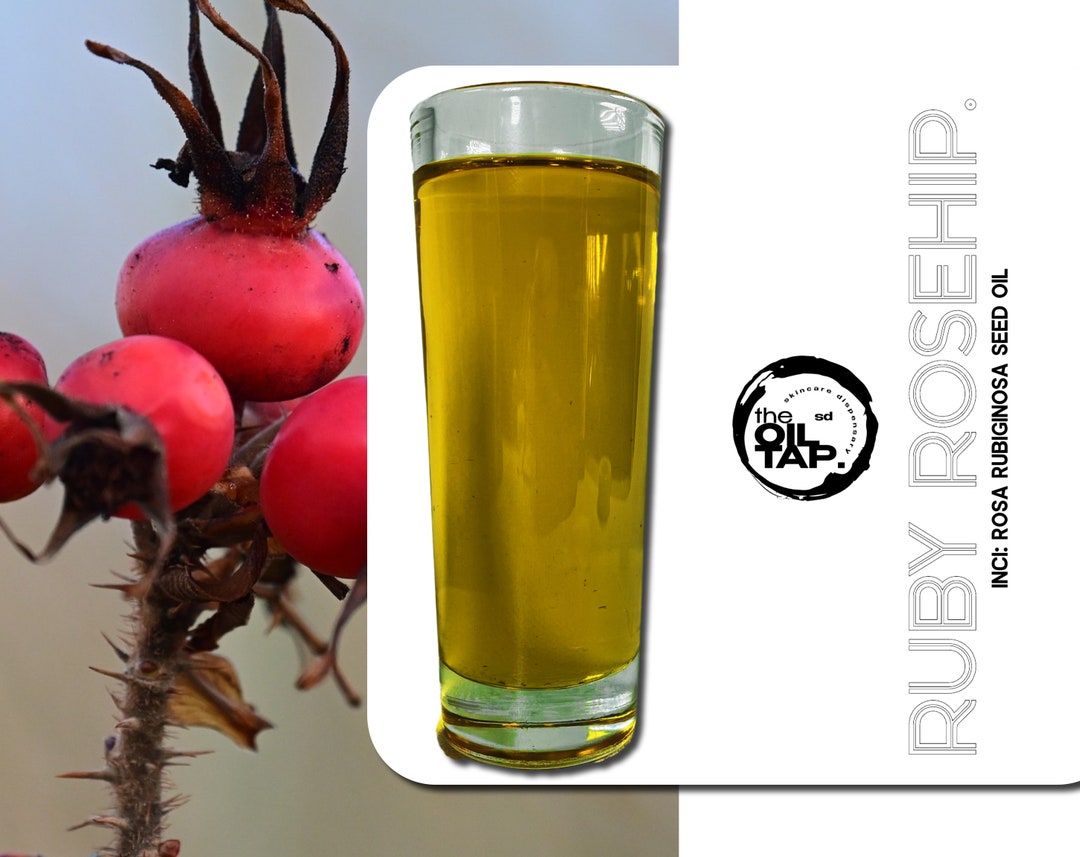 Organic Ruby Rosehip Seed Oil rosa Rubiginosa/mosqueta - Etsy