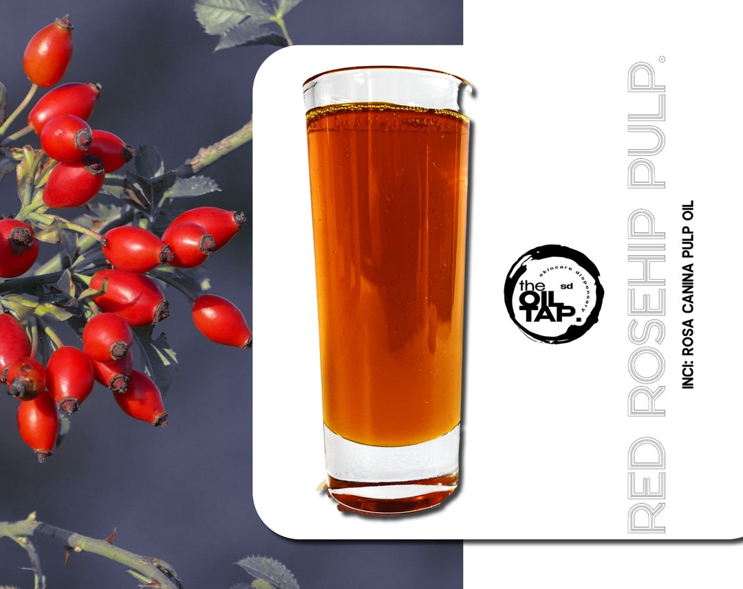 Organic Red Rosehip Pulp Oil - Etsy
