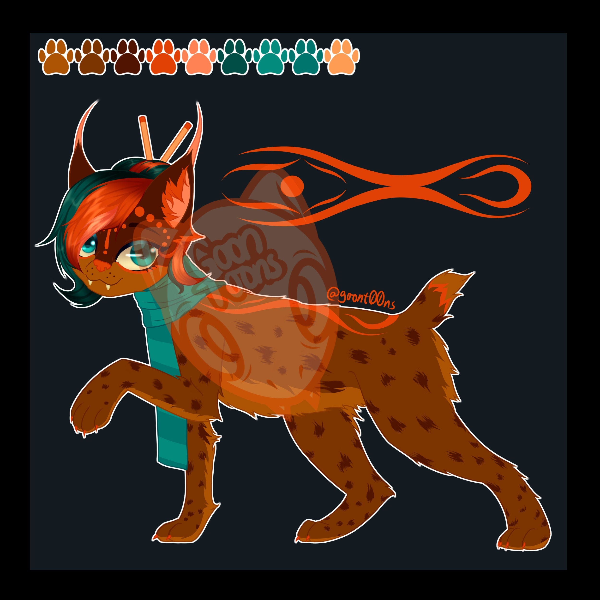 Lynx Furry Adoptable | Etsy