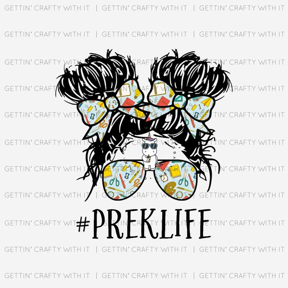 Kid Pre K Life PNG Digital Download | Etsy