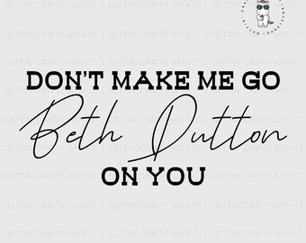 Beth Dutton Transfers - Etsy