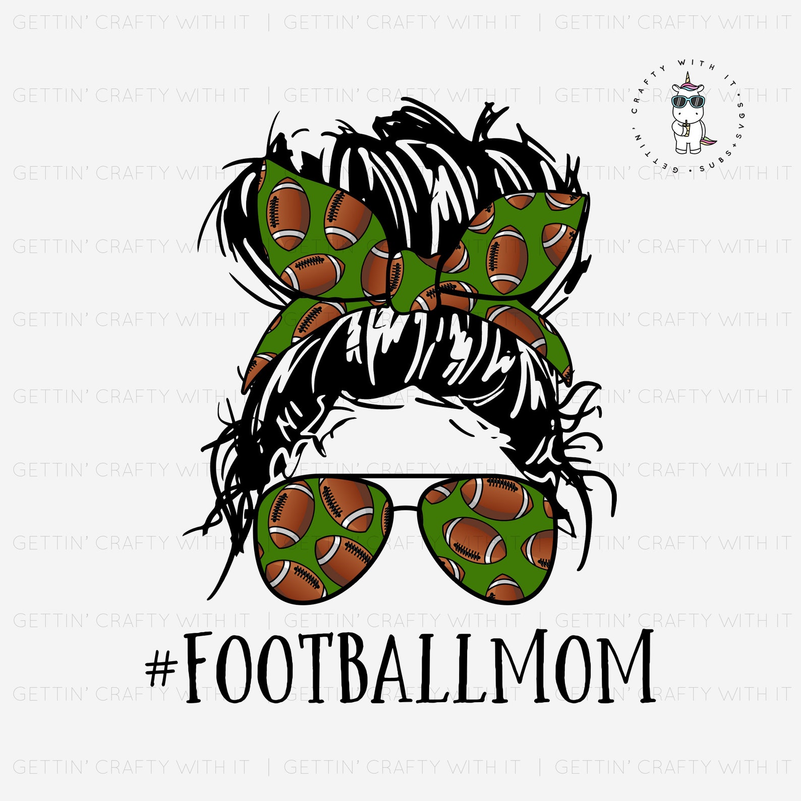 Football Mom PNG Digital Download | Etsy
