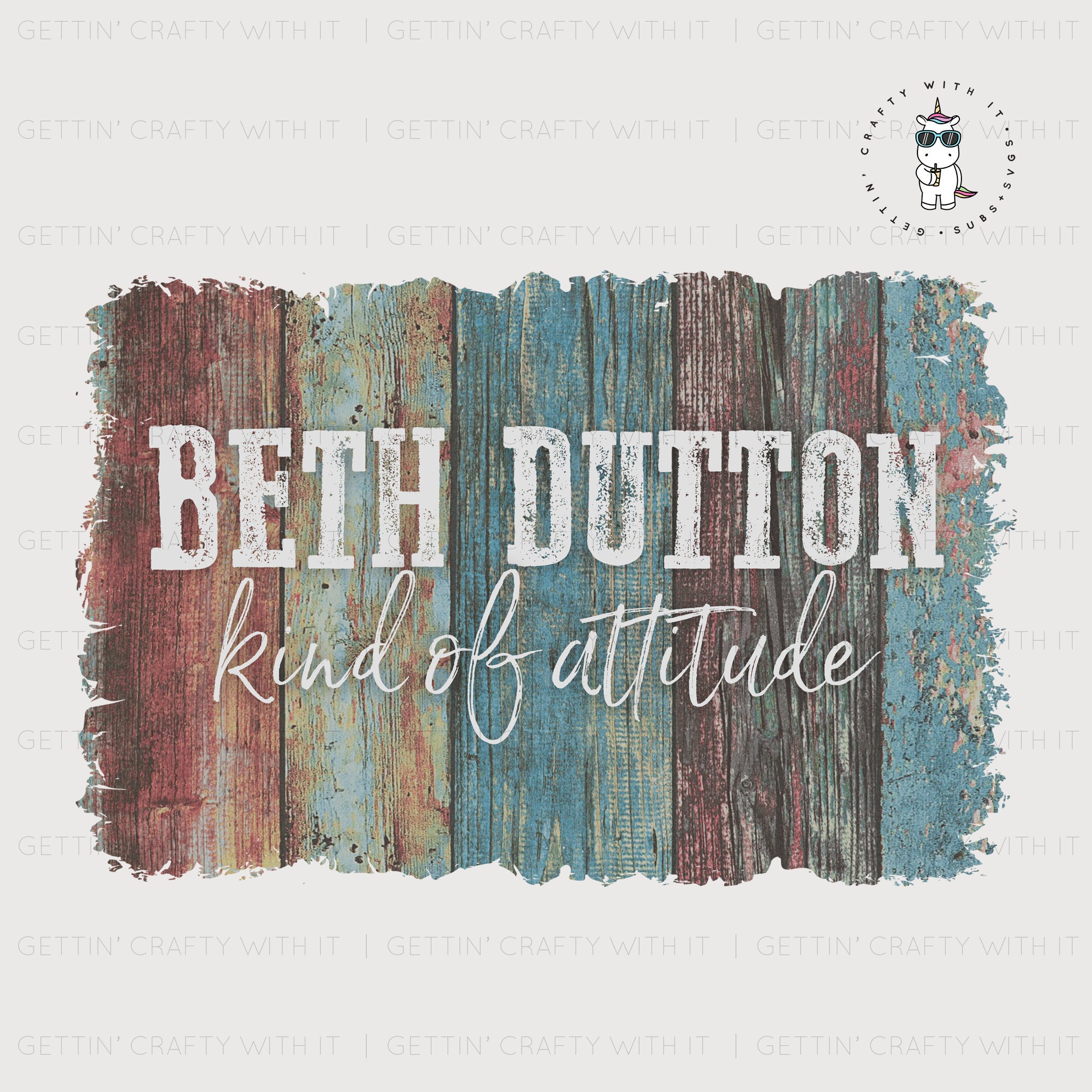 Beth Dutton Kind of Attitude PNG Digital Design PNG Digital - Etsy UK