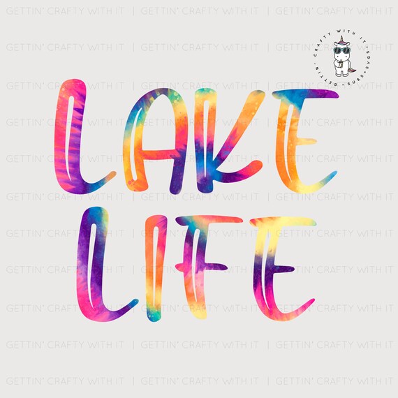 Summer Lake Life Sublimation Transfer READY TO PRESS Waves Lake ...