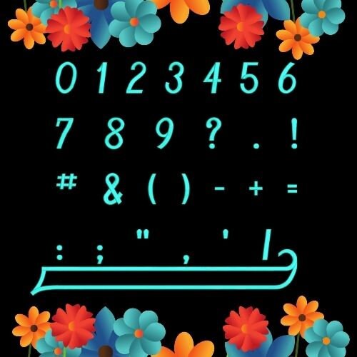 Flair Script Embroidery Fontspesdstbx Fileembroidery - Etsy