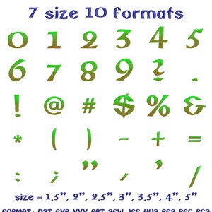 Columbo Blending Embroidery Fonts Machine Embroidery Designs Monogram ...