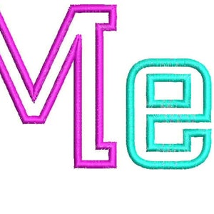 City Medium Applique Font Embroidery Designs Machine Embroidery Designs ...