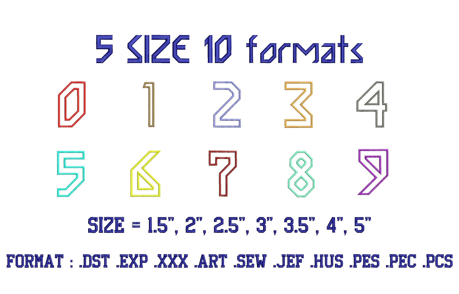 Angle Block Applique Font Embroidery Designs Machine | Etsy