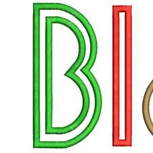 Art Block Applique Font Embroidery Designs Machine Embroidery Designs ...