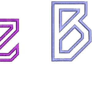 Angle Block Applique Font Embroidery Designs Machine Embroidery Designs ...